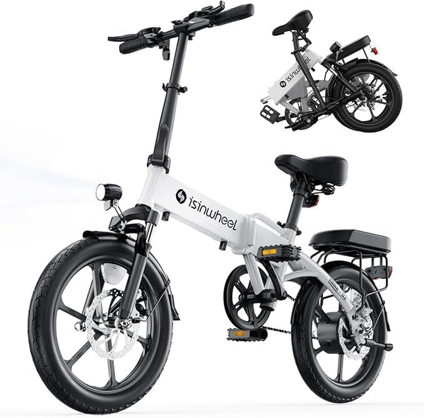 U3 Electric Bike for Adults, 500W Folding Ebike Upto 72Km & 30Km/h, 3A